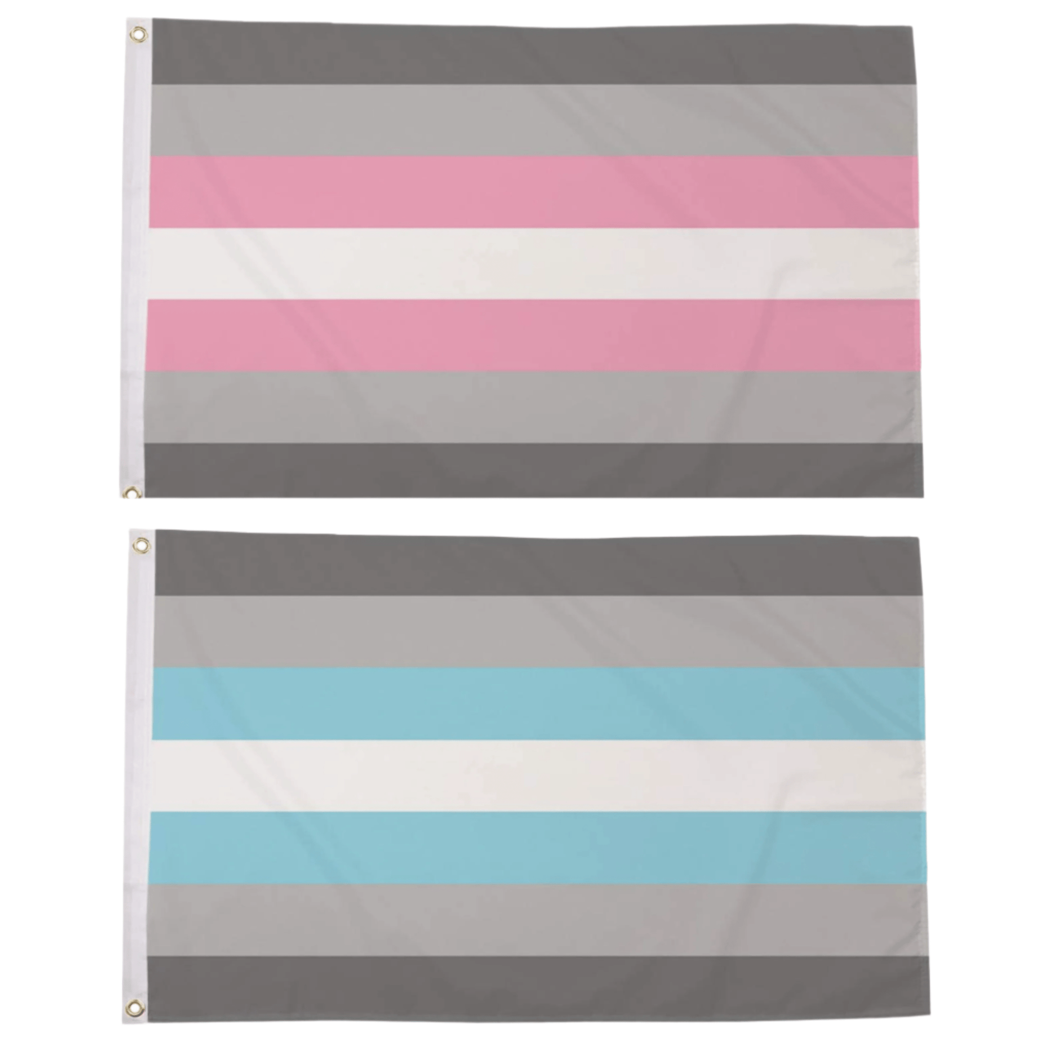 Demigirl and Demiboy Pride Flags 2 Sizes - Demigender Pride Flags | Gay ...